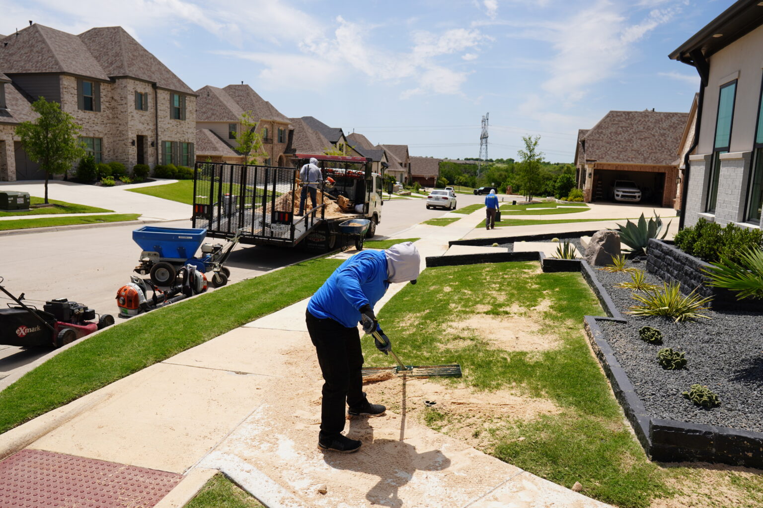 How to Fix a Bumpy Lawn- Lawn Leveling and Top Dressing